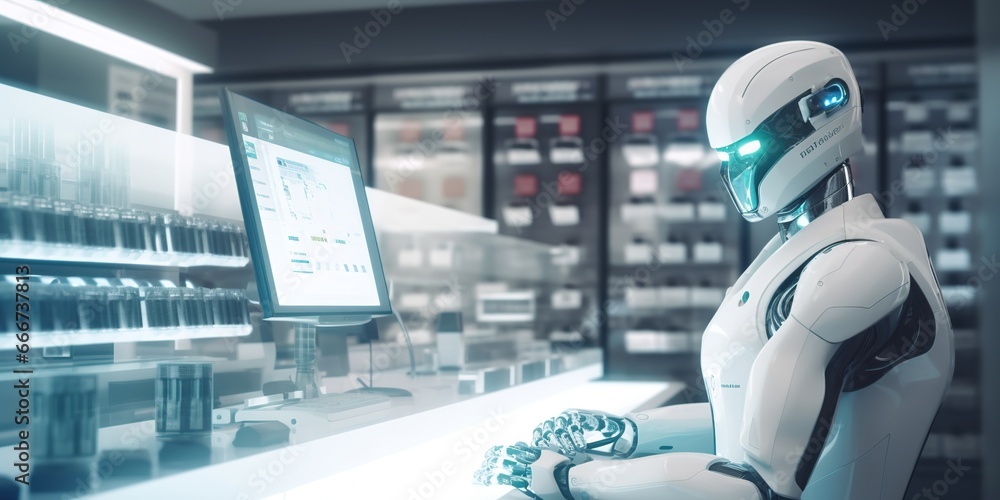 Automated Pharmacy Bot With A Digital Interface Dispensing Precision