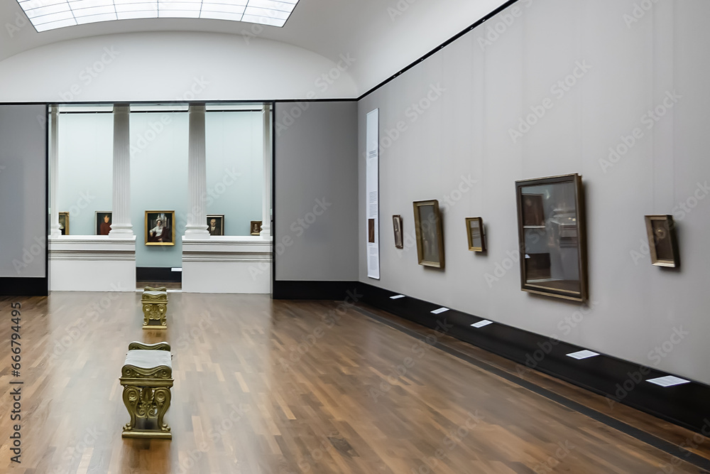 Inside Old National Gallery (Alte Nationalgalerie, 1876) on ...