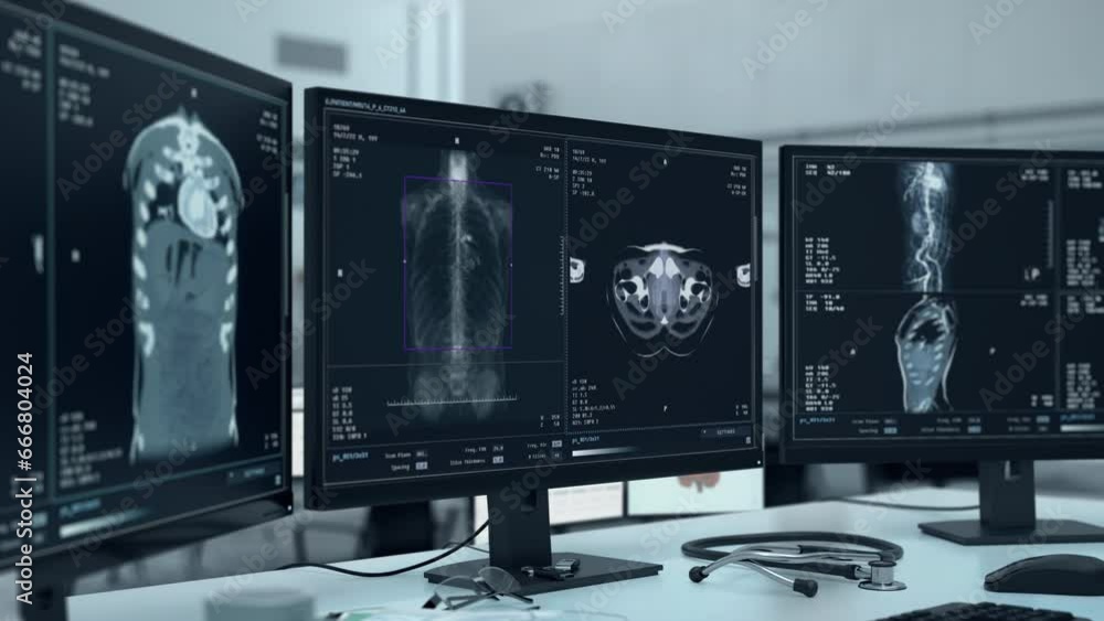 Using the modern health scanner for monitoring of the patients vital ...