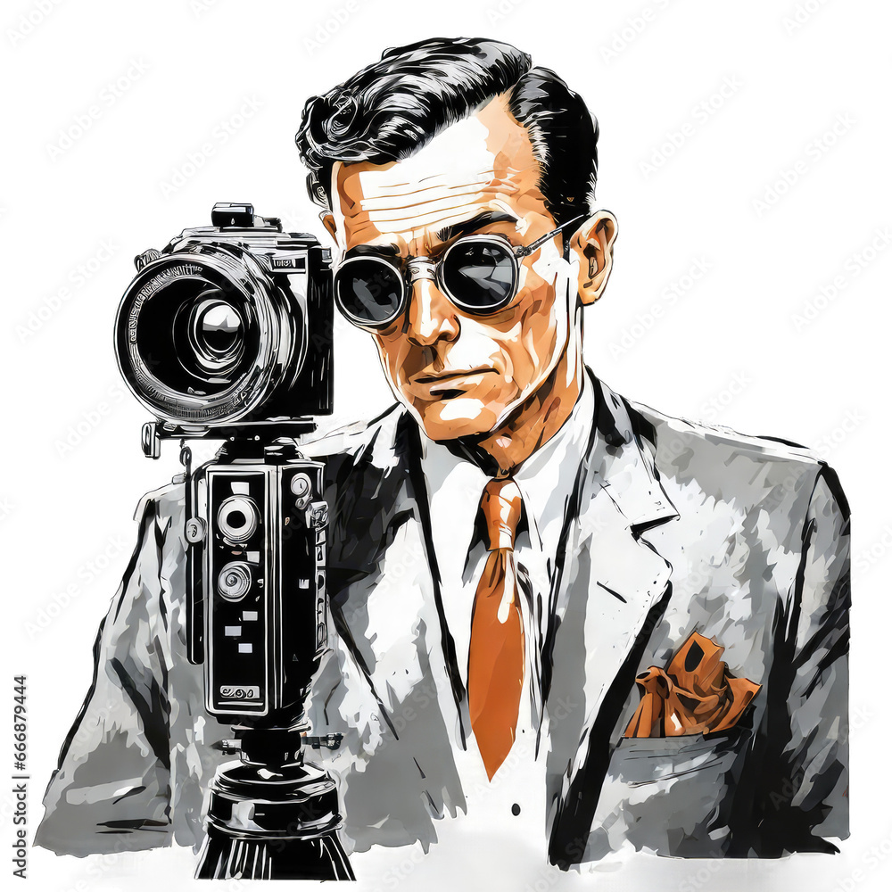 Retro spy camera clipart png 3d photo machine clipart vintage bundle ...