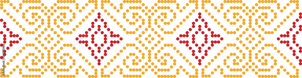 Philippine Indigenous seamless geometric pattern Maranao weaving ...