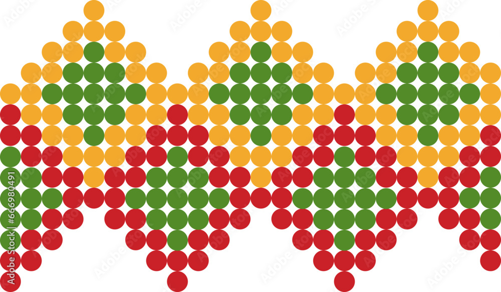 Philippine Indigenous seamless geometric pattern Manobo weaving ...