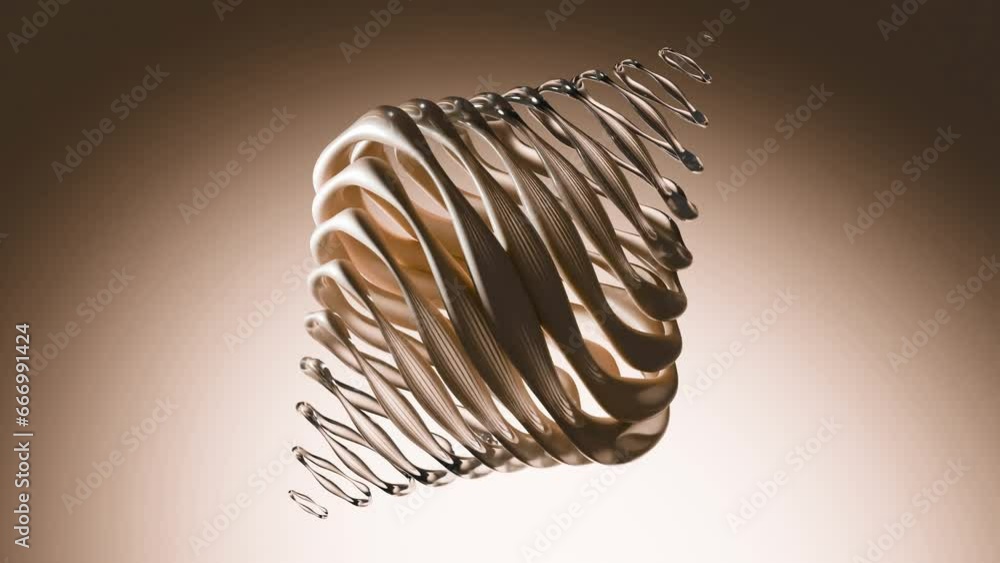 3d render with abstract art surreal alien substance. liquid substance ...