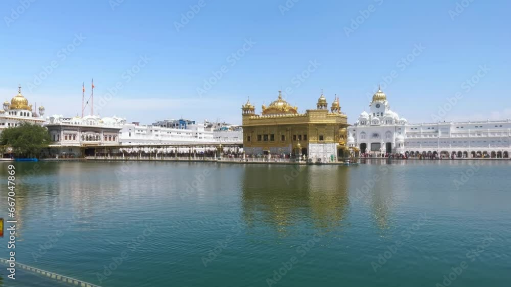 Amritsar, India: Famous city in Punjab, iconic landmark The Golden ...