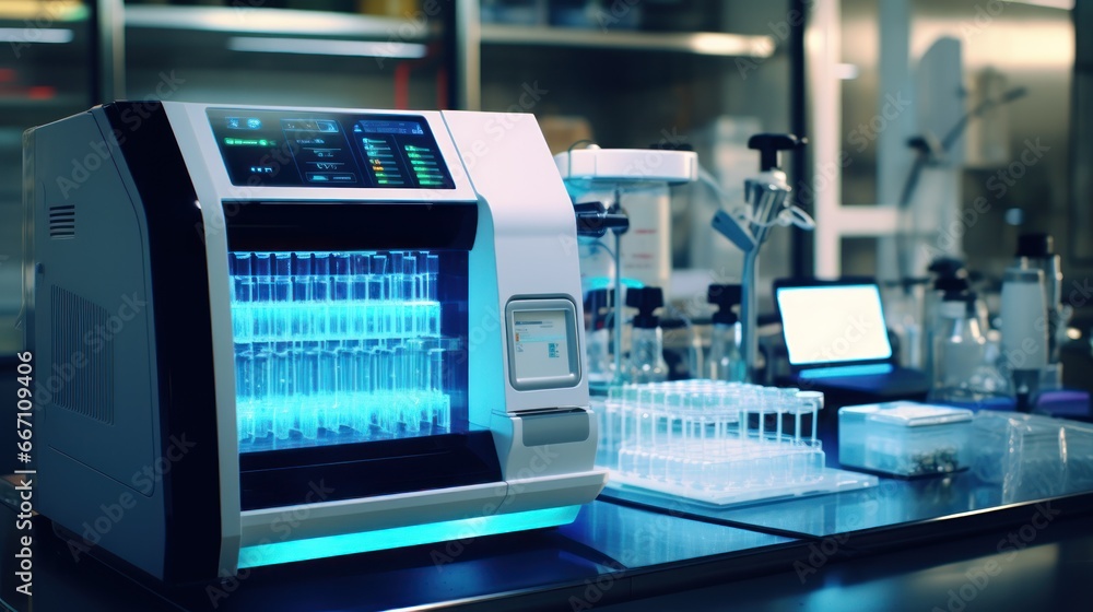 Medical Lab Equipment: "A labeled diagram of a polymerase chain ...