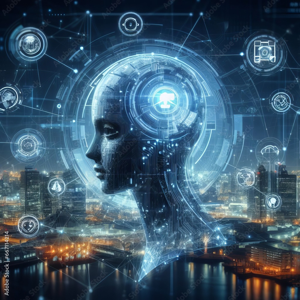 Artificial Intelligence, Artificial Intelligence Technology, Machine Learning, Data Exchange ...