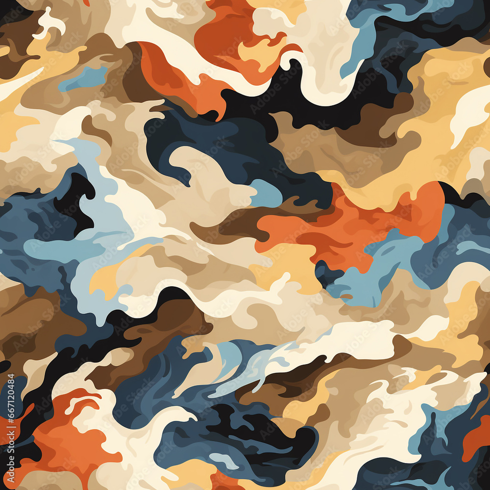 Seamless Camouflage Pattern MultiCam: Developed for a broader range of ...