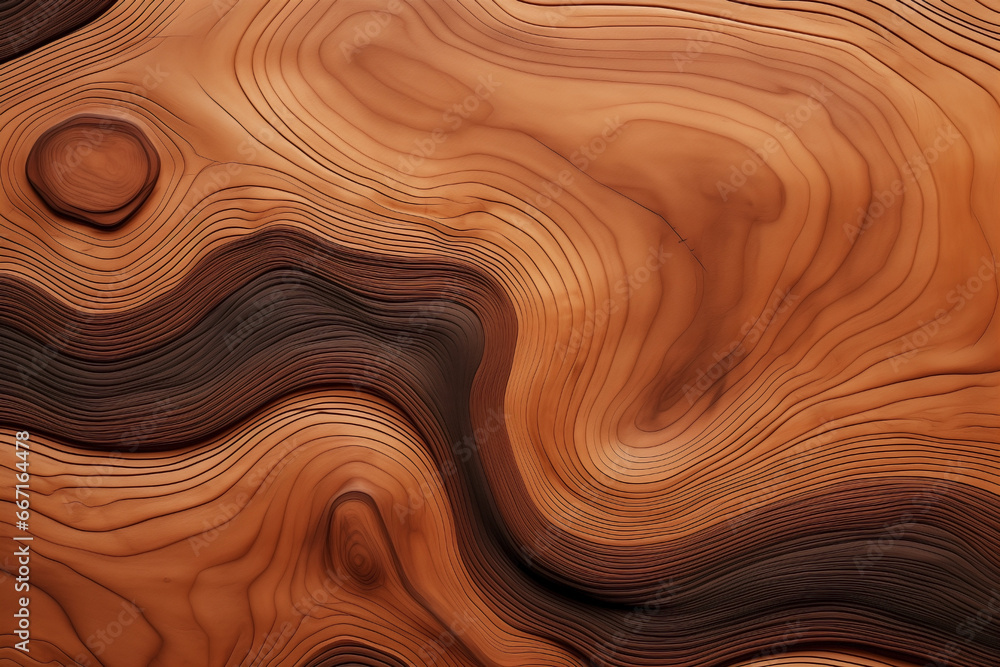 Nature-Inspired textures: Organic wood surface with wavy texture ...