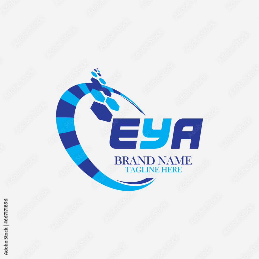 EYA letter logo. MH simple and modern logo. Elegant and stylish MH logo ...