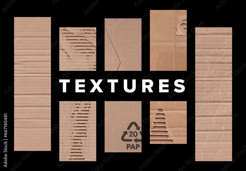 Detailed Cardboard Background Textures Stock Template | Adobe Stock