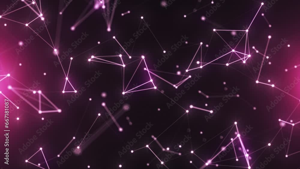 Luxury rose gold background animation. Rose gold plexus background of ...