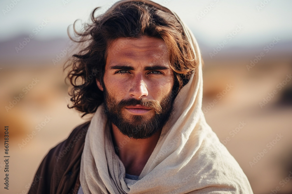 Young arab man in national clothes and turban Muslim man Saudi african ...