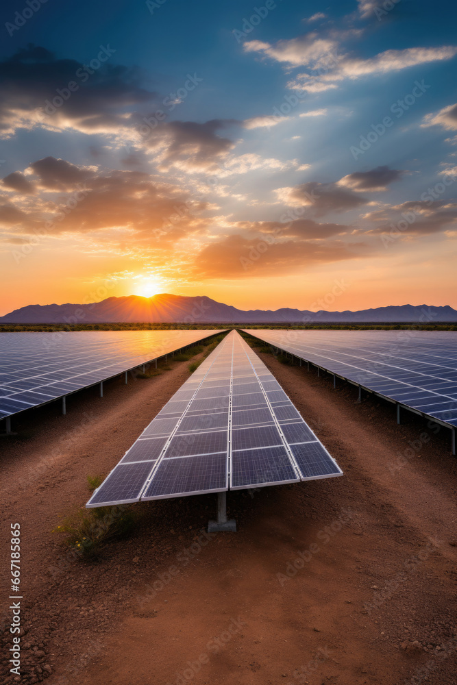 Huge Solar Panel Farm is one of Types of Renewable clean green Energy ...