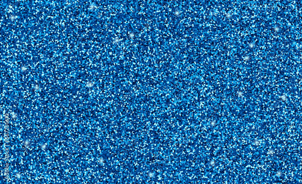 Blue glitter vector texture background Stock Vector | Adobe Stock