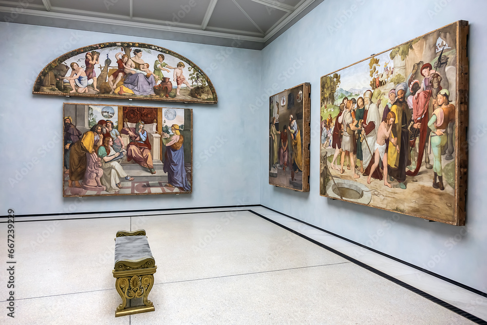 Inside Old National Gallery (Alte Nationalgalerie, 1876) on ...