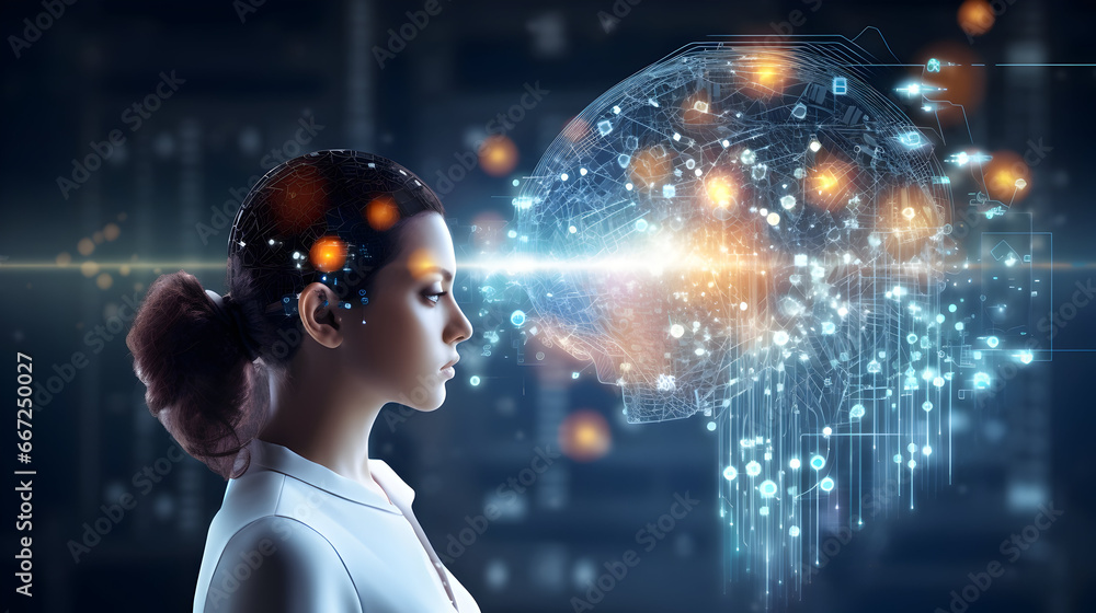 An image highlighting the role of artificial intelligence (AI) in data ...
