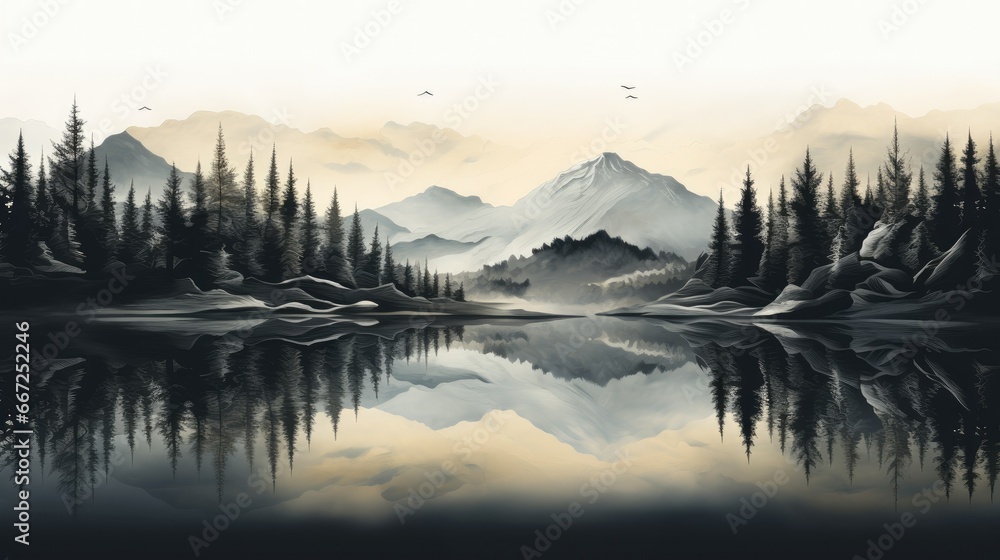 Distorted mountains and contorted sand dunes create a surreal and ...