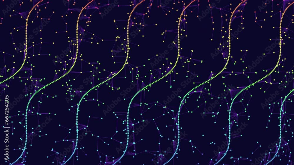 A visually striking and modern seamless pattern of intersecting and ...