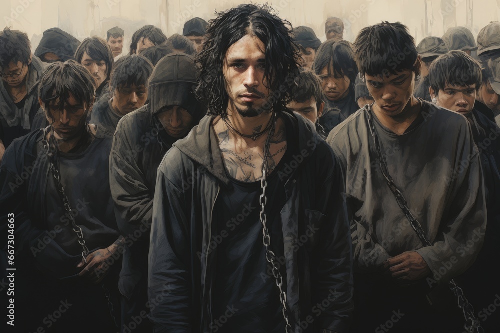 Slavery, forced use of work against persons will. A global problem ...