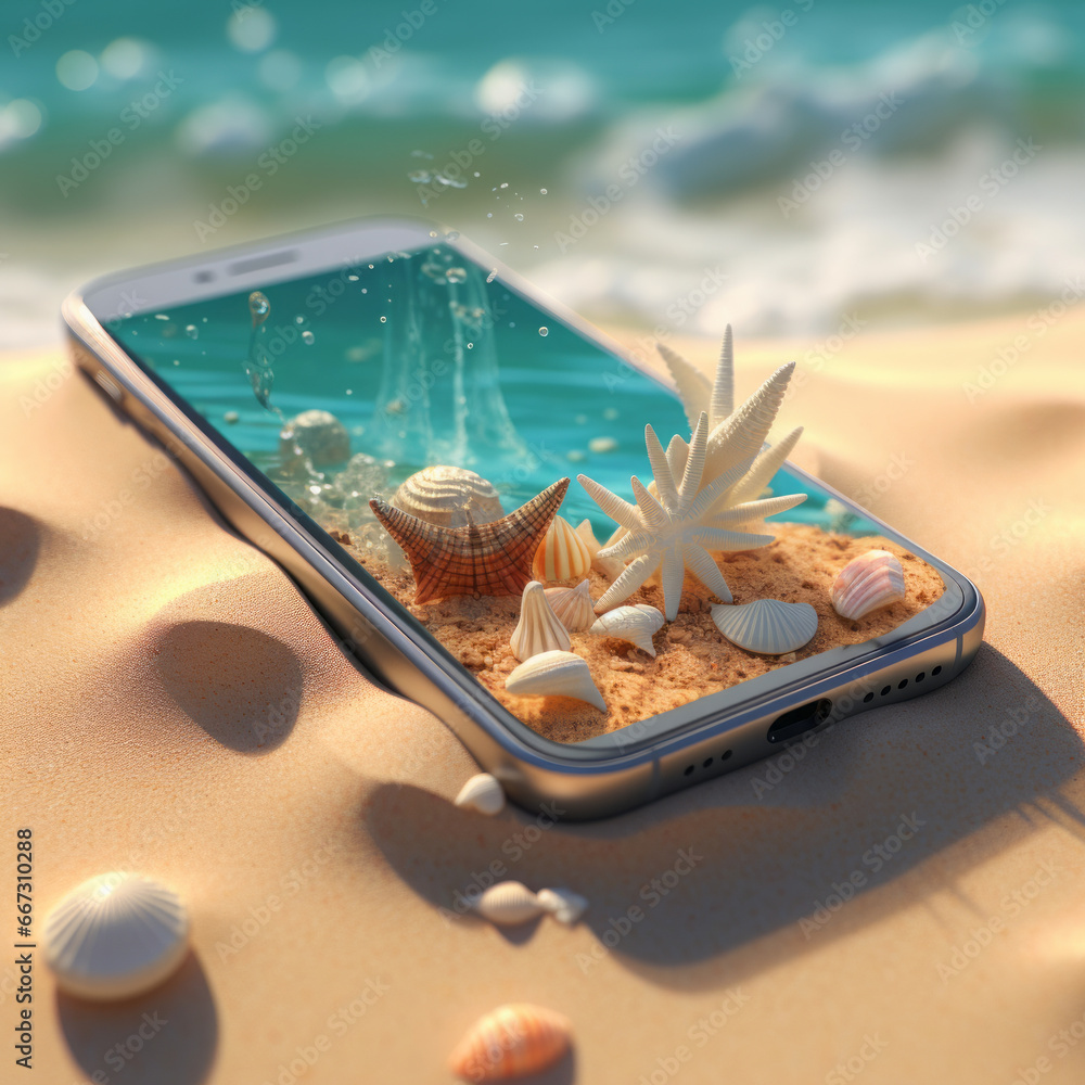 Experience breathtaking 3D effects on mobile phone while gazing at a ...