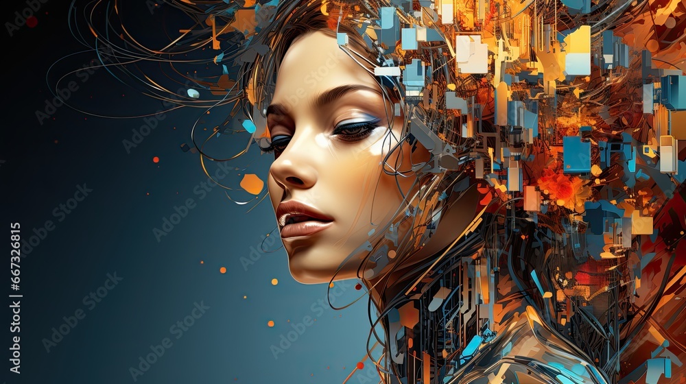 Artificial Intelligence Concept, when machines are programmed to think ...