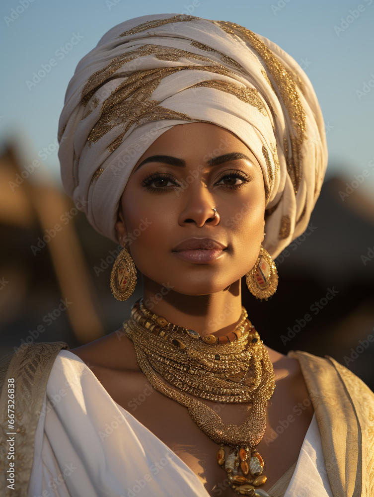 Princess of Persia, desert sands, young attractive girl in traditional ...