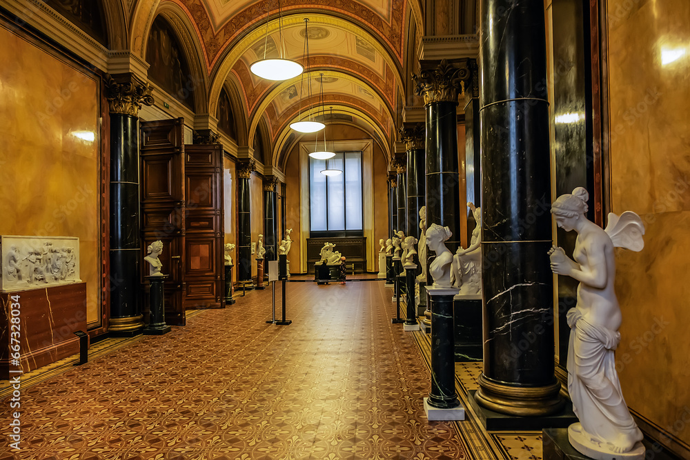 Inside Old National Gallery (Alte Nationalgalerie, 1876) on ...