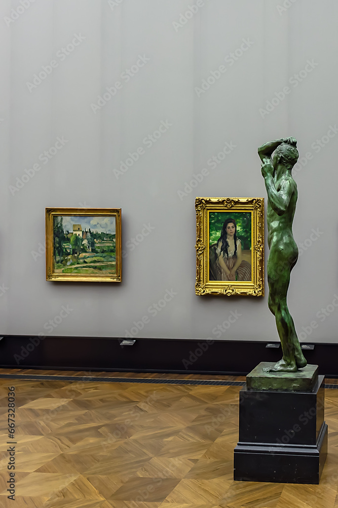 Inside Old National Gallery (Alte Nationalgalerie, 1876) on ...