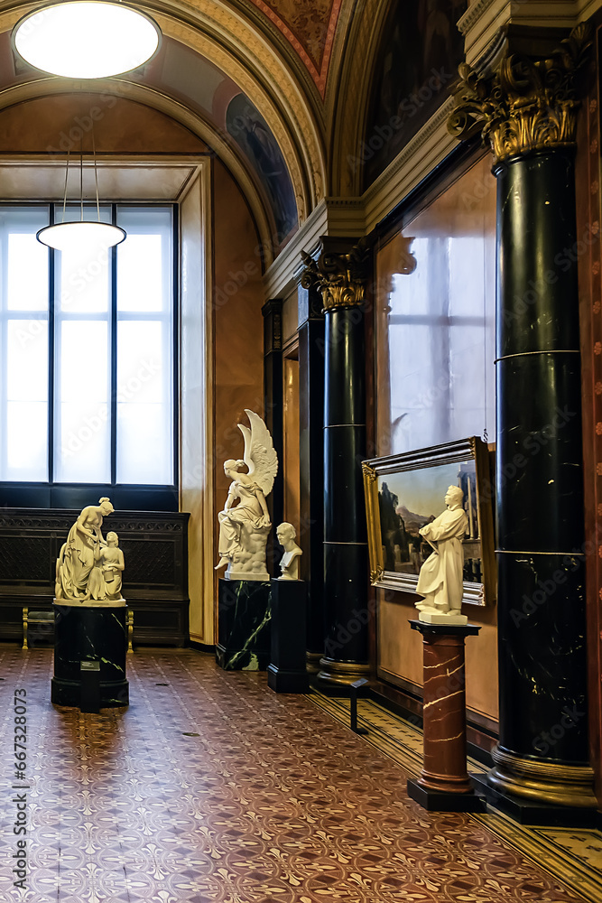 Inside Old National Gallery (Alte Nationalgalerie, 1876) on ...