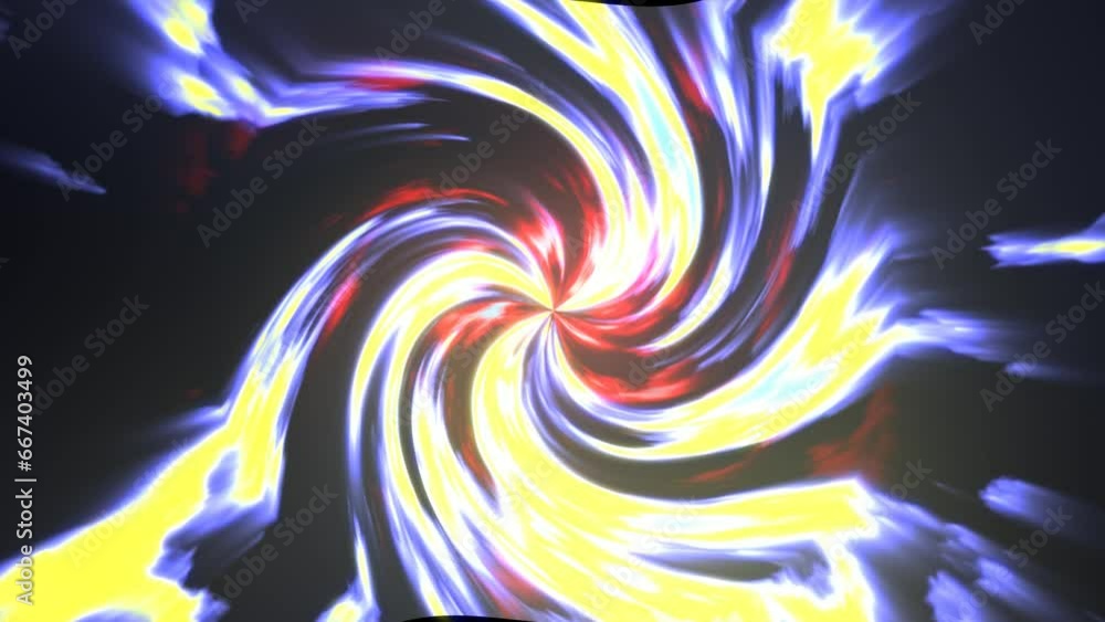 Futuristic spinning Spiral. Seamless looping footage. Looping ...