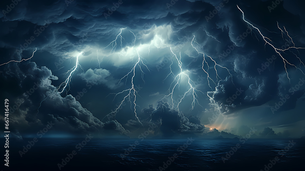 Storm background wallpaper poster PPT Stock Illustration | Adobe Stock