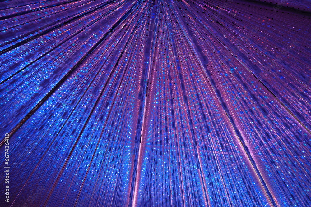 Exhibition room at teamLab Planets by art collective teamLab in Tokyo ...