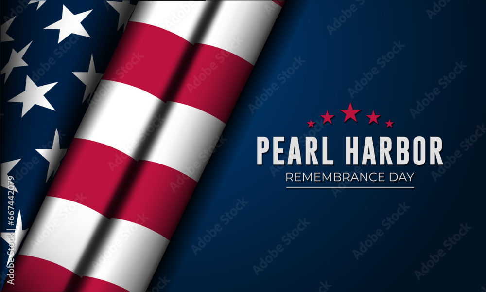Photo National Pearl Harbor Remembrance Day December 7 background Vector Illustration, Teguh ...