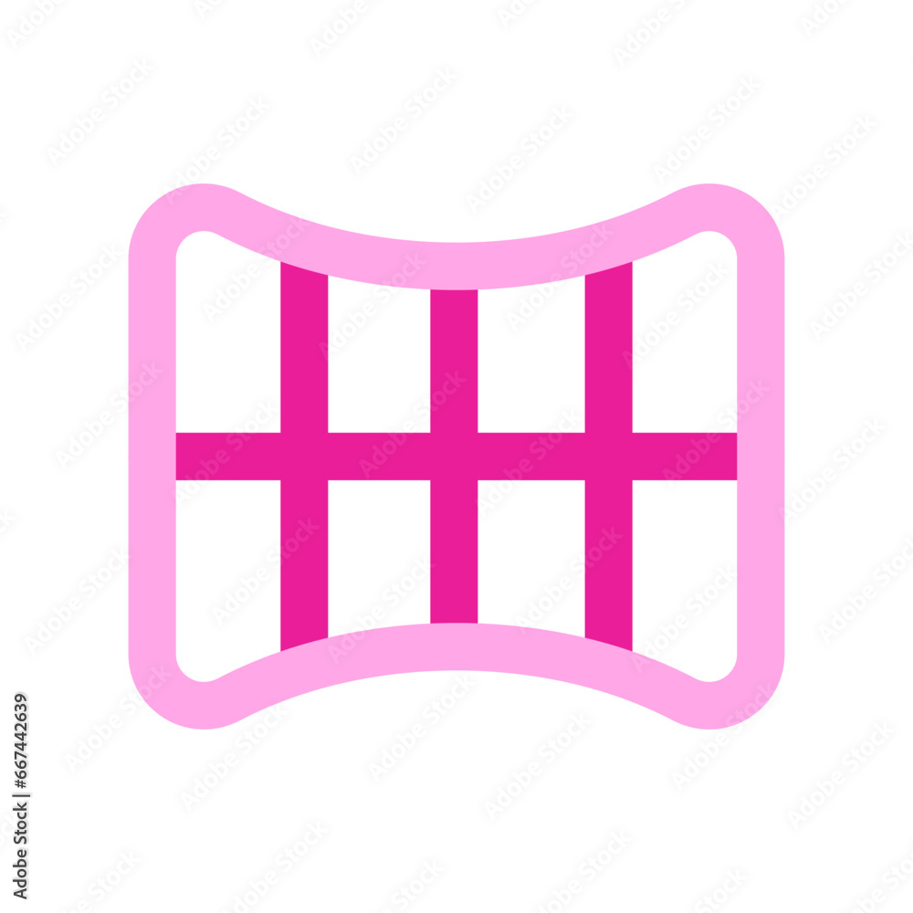 Vecteur Stock Editable panorama grid vector icon. Part of a big icon ...