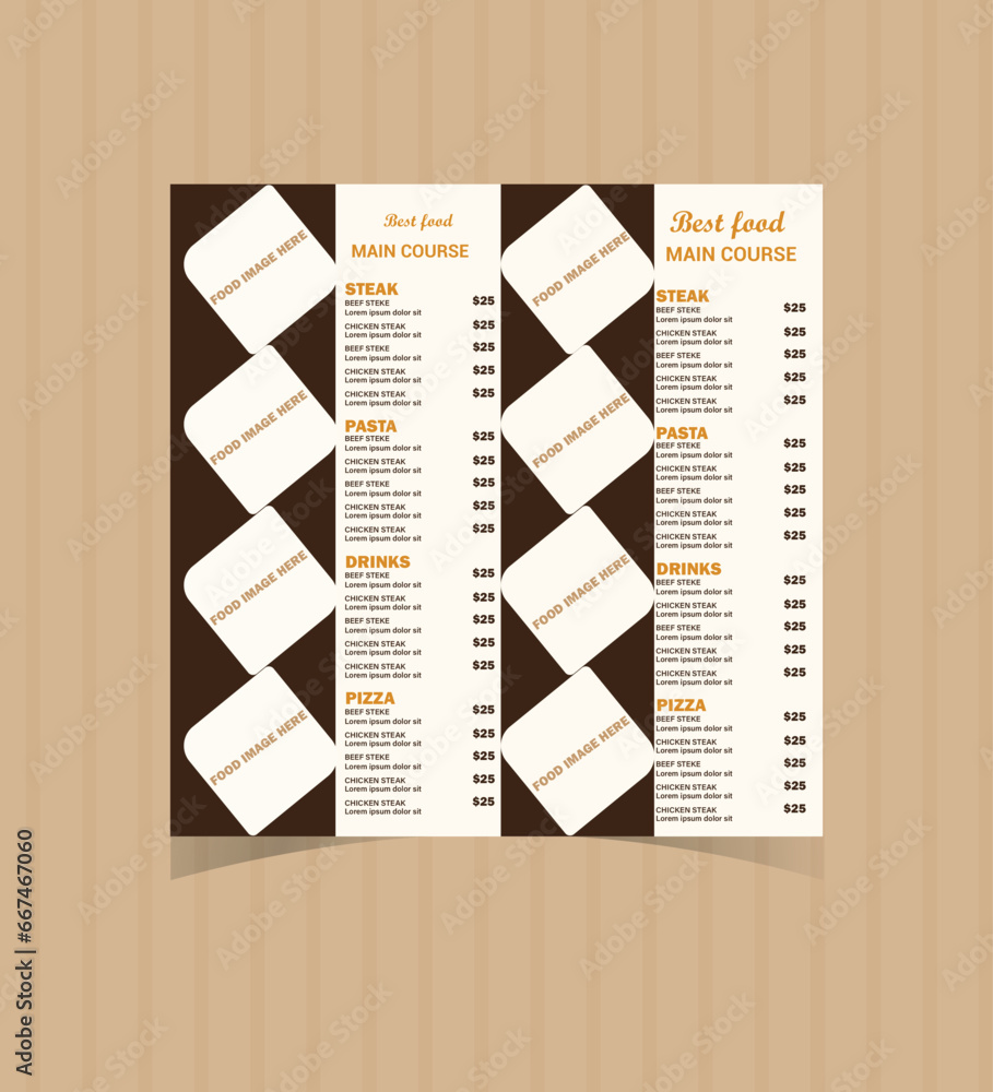 ,Waves Fast Food Restaurant New Menu template Customize this template ...