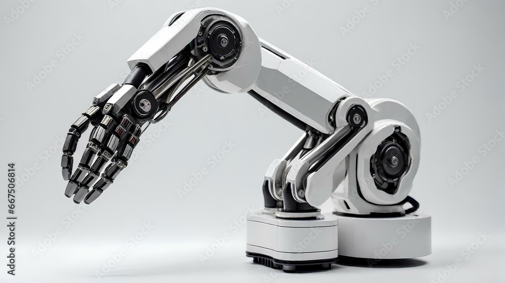 人工知能、ロボットアーム、AI｜artificial intelligence, robot arm, AI. Generative AI ...