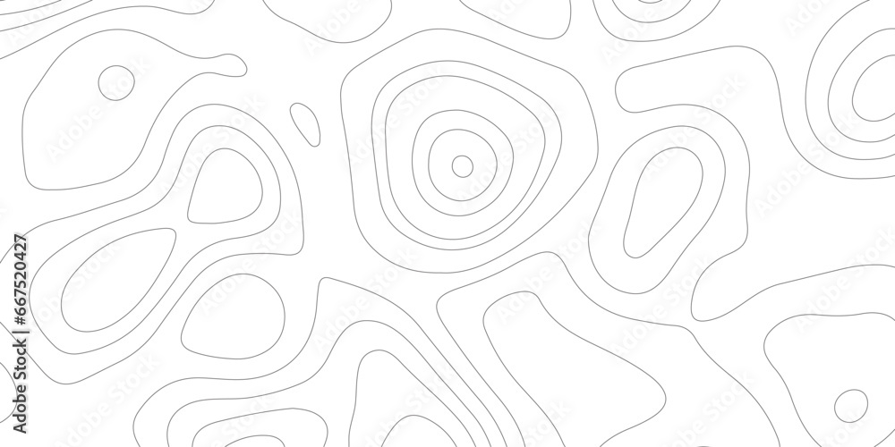 Topography design papercut white background vector illustration digital ...