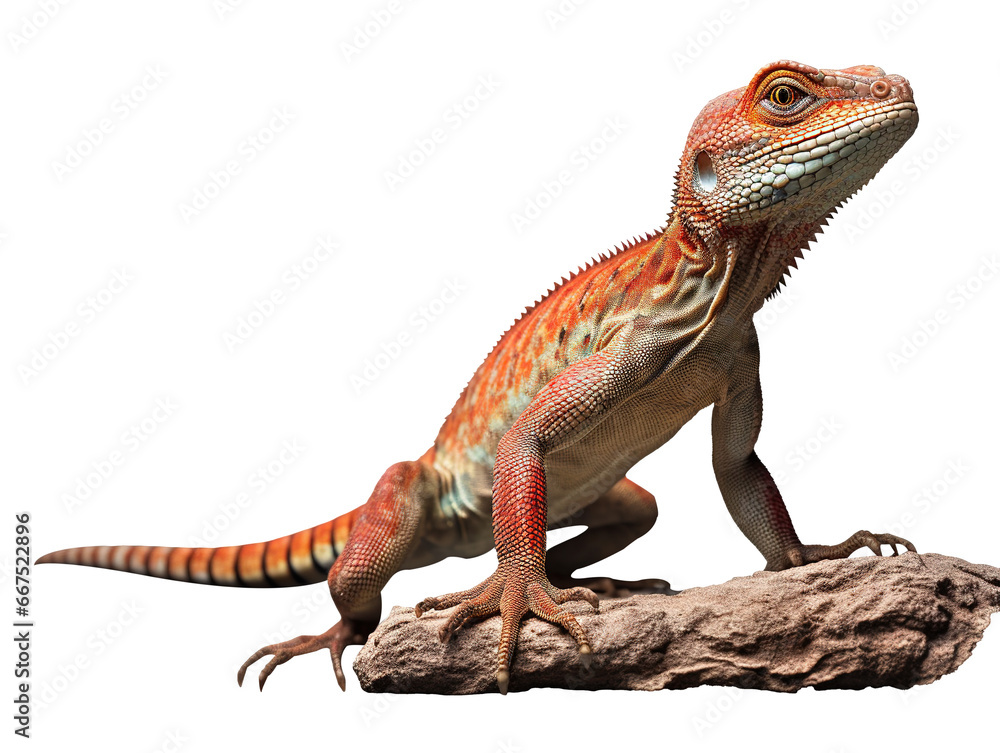 lizard isolated on a transparent background PNG, Generative Ai Stock ...