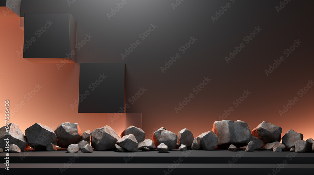 Ore stages samplers background with copy space. Minerals and Their ...