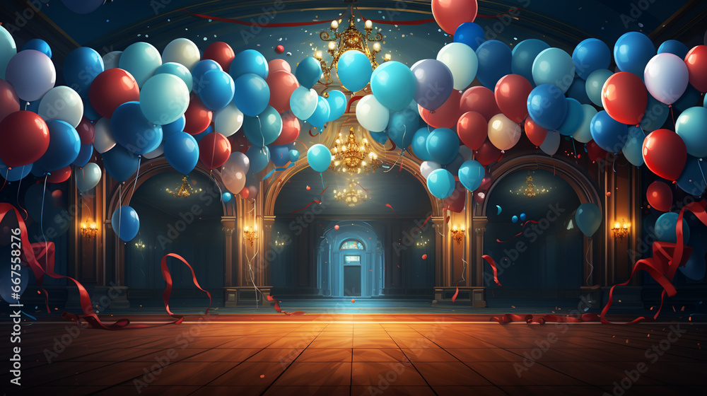 Abstract dark background for invitation to party design illustration ...
