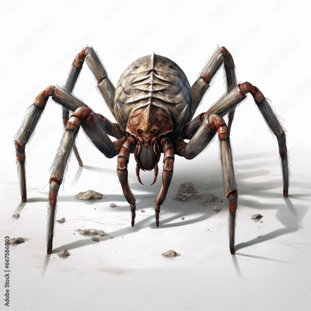 "Realistic Giant Wolf Spider Art" , Medieval Fantasy RPG Illustration ...