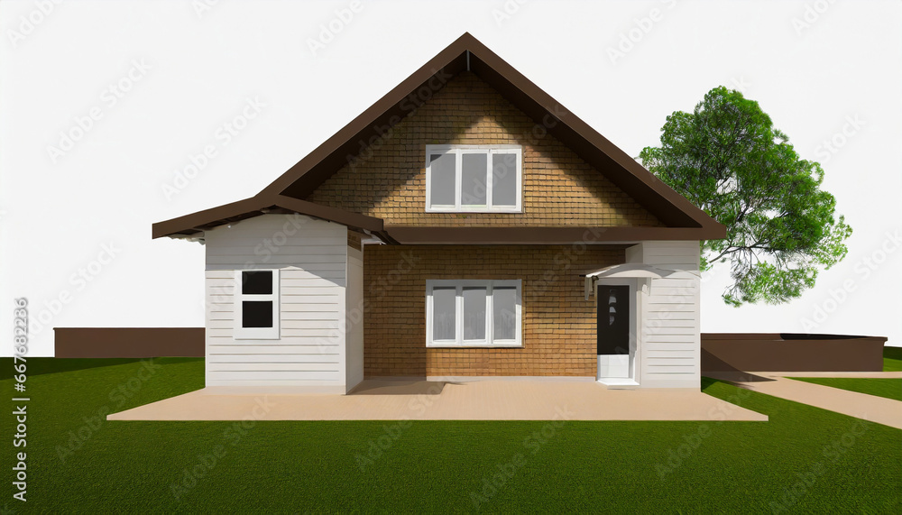 house on white background hd transparent background png stock ...