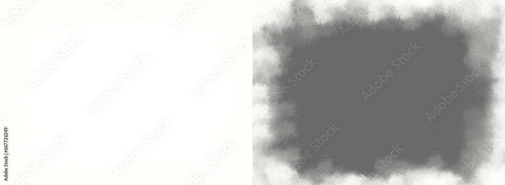 Frostwork, snow frost , frozen ice crystals frame on transparent ...