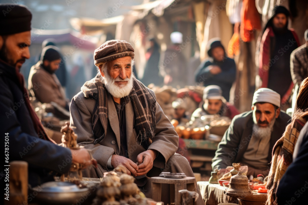 Glimpses of Kabul's Vibrant Chicken Street Bazaar: Candid Snapshots of ...