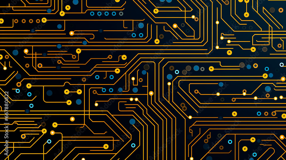 Abstract wallpaper circuit board. Motherboard pattern background ...