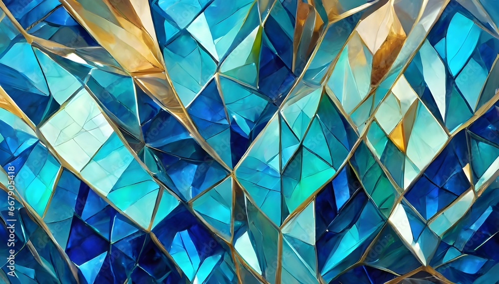 Crystal Kaleidoscope: A mesmerizing pattern inspired by facets of cut ...