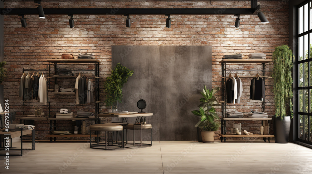 Captivating Industrial Boutique, A Fusion of Style and Elegance Amidst ...