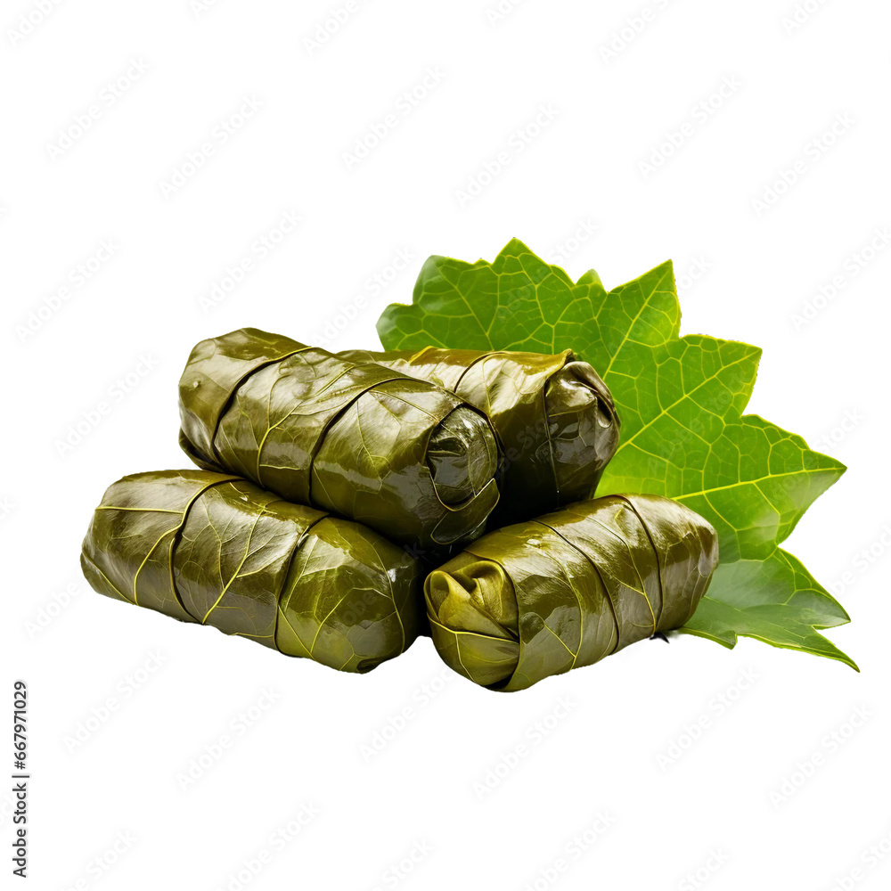 Dolma, transparent background, isolated image, generative AI Stock ...
