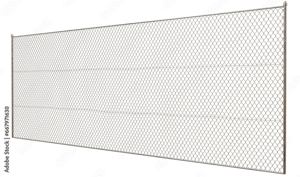 Poster wire mesh fence on transparent background – Wall Art | UkPosters