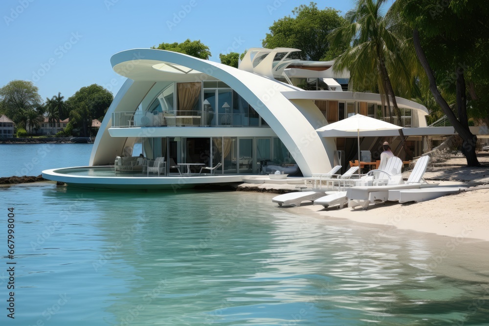 Luxury Villa On The Beach In Cayo Largo Cuba Photograph Of Large